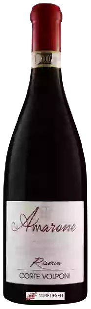 Amarone della Valpolicella Classico Riserva du Domaine Corte Volponi ...